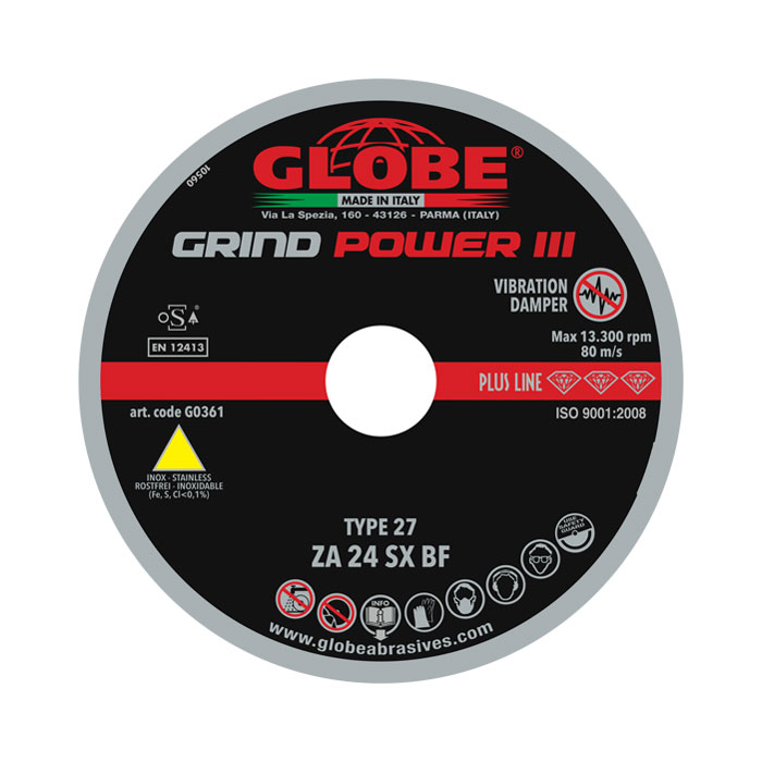 GLOBE Grinding Discs | Official distributor | KEM Europe