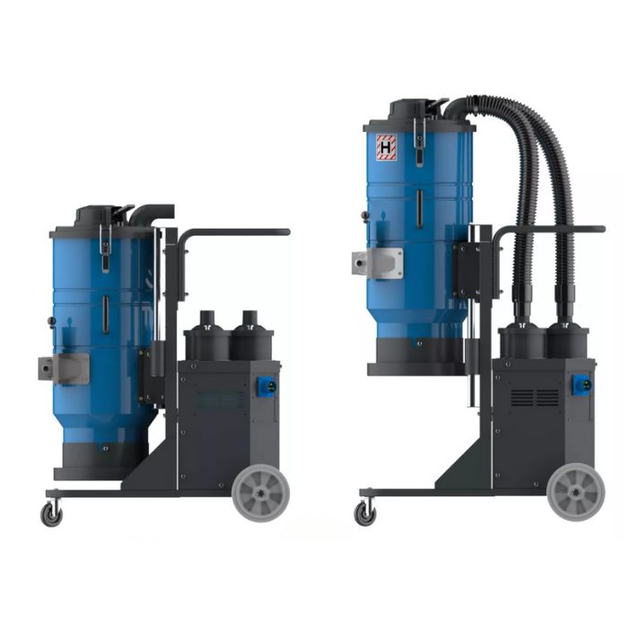 BYCON IVC-3000 Industrial Vacuum Cleaner | HEPA H13 & 600 m³/h - KEM Europe